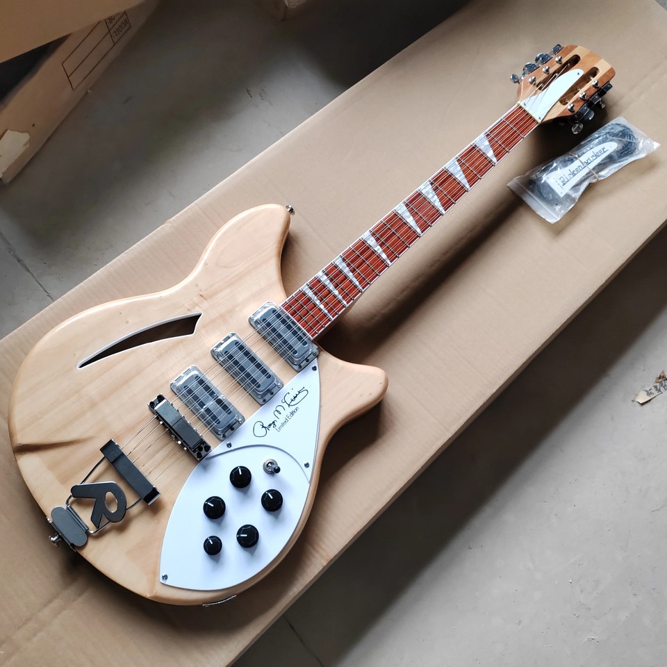 Hot Electric 12-String Matching Headstock Maple Semi-Hollow Guitar | eBay