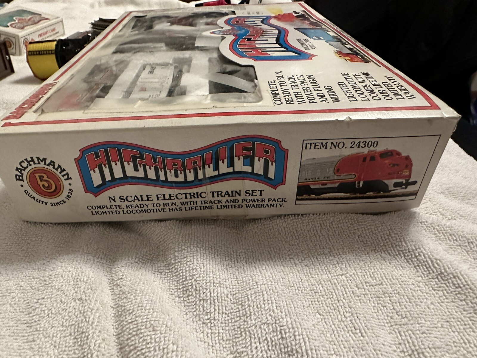 Bachmann N Scale HighBaller Santa Fe Diesel Train Sets #24300 2 Sets ...