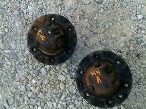1944 John Deere A Tractor JD front wheel hub hubs & cap caps | eBay