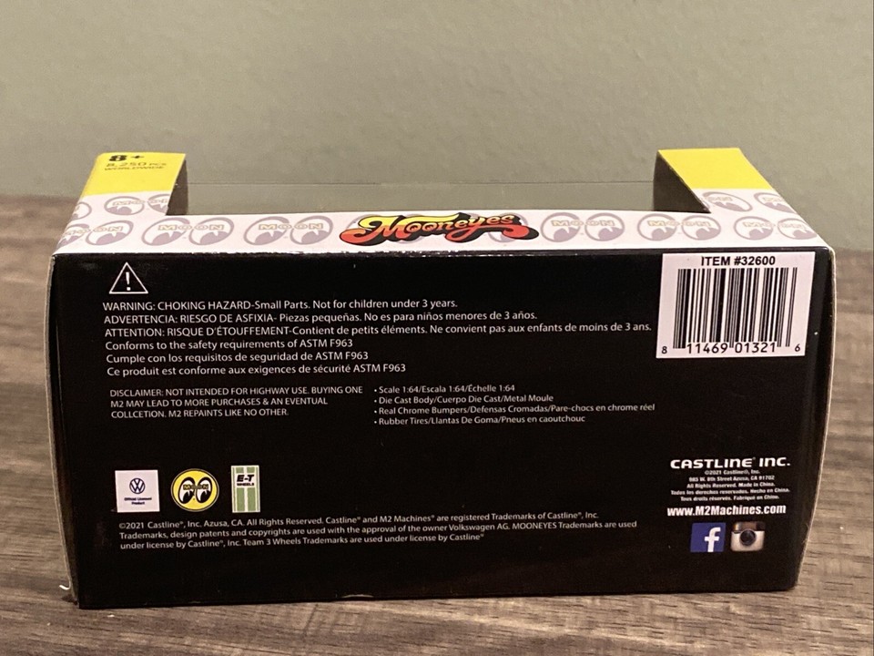 M2 Machines MOONEYES - 1960 VW Delivery Van "KOMBI" R55! | eBay