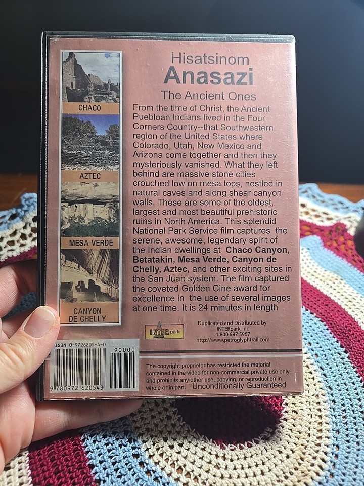 Rare Anasazi Hisatsinom The Ancient Ones Documentary DVD Puebloans | eBay