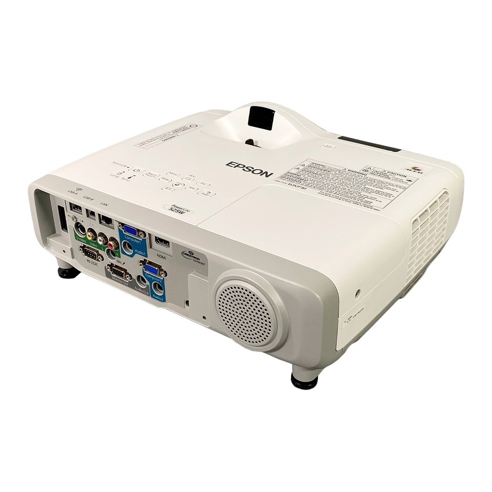 REFURBISHED Epson PowerLite 525W 3LCD Projector 4K 2800 Lumens BYOD ...