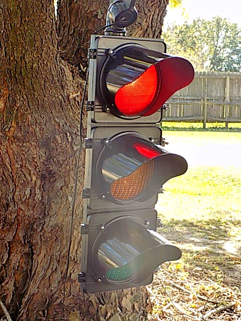 New 8" Lens Traffic Light Signal Working with New Lenses, Hanger ...