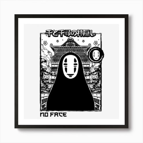 No Face 2 Art Print Framed Wall Art Poster Canvas Print Picture | eBay UK