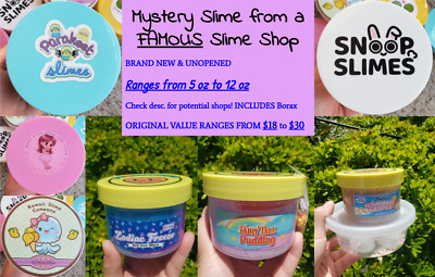 NEW Mystery Famous Slime Shop Slime Peachybbies, Parakeet, Momo, Kawaii ...