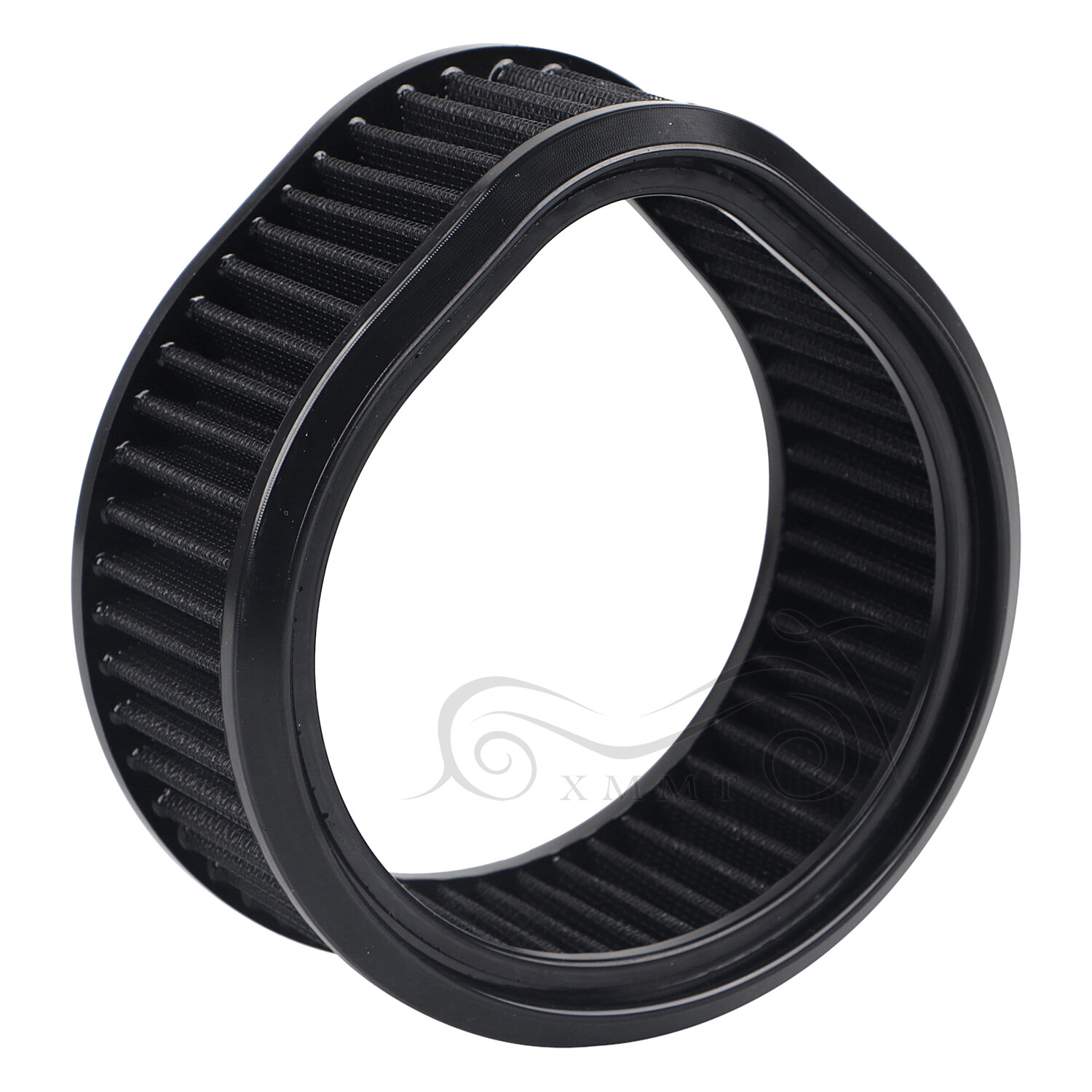 Black Air Filter Teardrop Air Cleaner For Harley Street Bob S&S Super E ...
