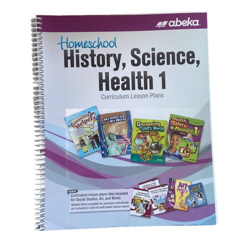 Abeka History, Science, Health 1 Curriculum Lesson Plans | eBay
