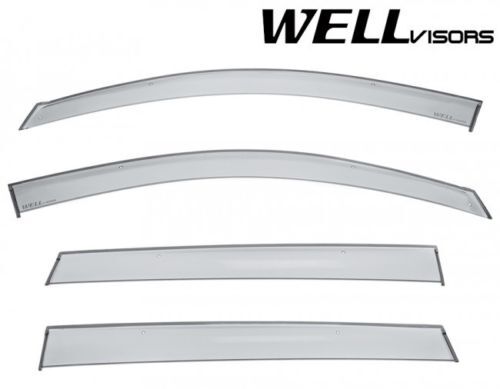 OPEN BOX WELLVISORS SIDE WINDOW VISORS CLIP ON DEFLECTORS FOR TRAVERSE ...
