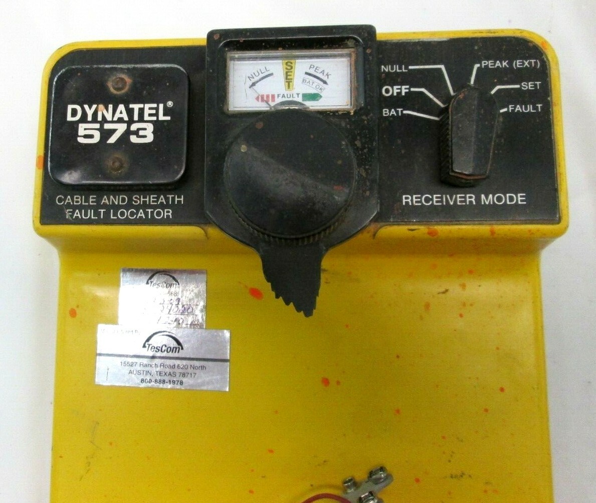 DYNATEL 3M 573 Cable Pipe and Fault Locator, For Parts/ Repair | eBay