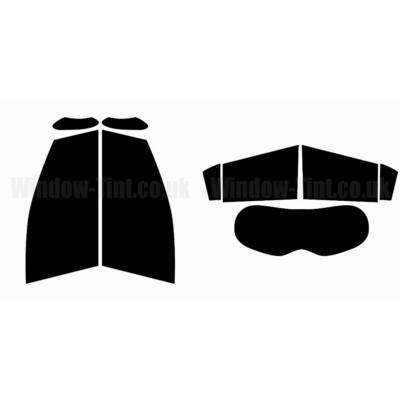 For Nissan Leaf 5-door 2010+ Full Pre Cut Window Tint Kit Front & Rear ...