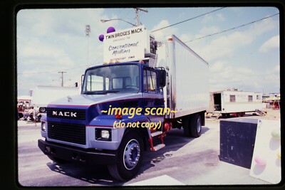1985 Mack Renault Truck at Walcott Iowa in 1985, Kodachrome Slide aa 21 ...