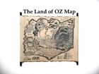 The Land of Oz Map, The Wonderful Wizard of Oz Map, Emerald City ...