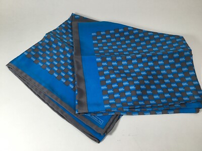 Vintage ACME Studio AMERICAN EXPRESS Custom Made 36” x 36” 100% Silk ...