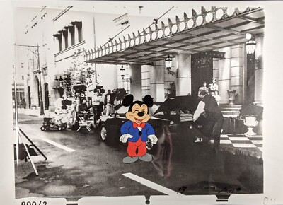 1989 Disney Chevy Lumina Car Commercial Original Production Cel Mickey ...