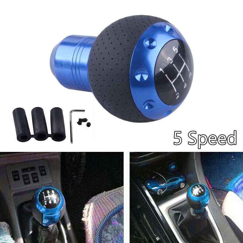 Blue Globe Ball Manual MT Gear Stick Shift Knob Lever Shifter Universal ...