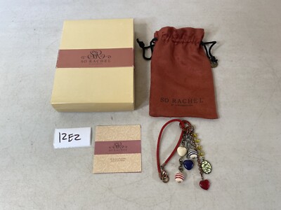 Longaberger New So Rachel Tack Heart 23491 dangle charm hanger swag ...