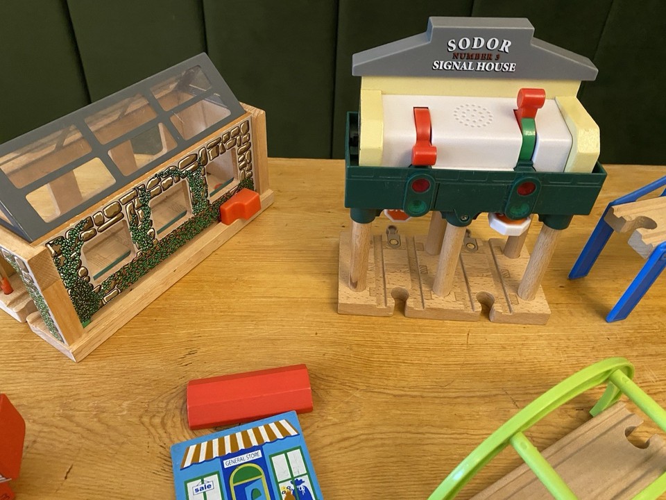 Brio Compatible Wooden Train set various size Track, Bridges, junctions ...