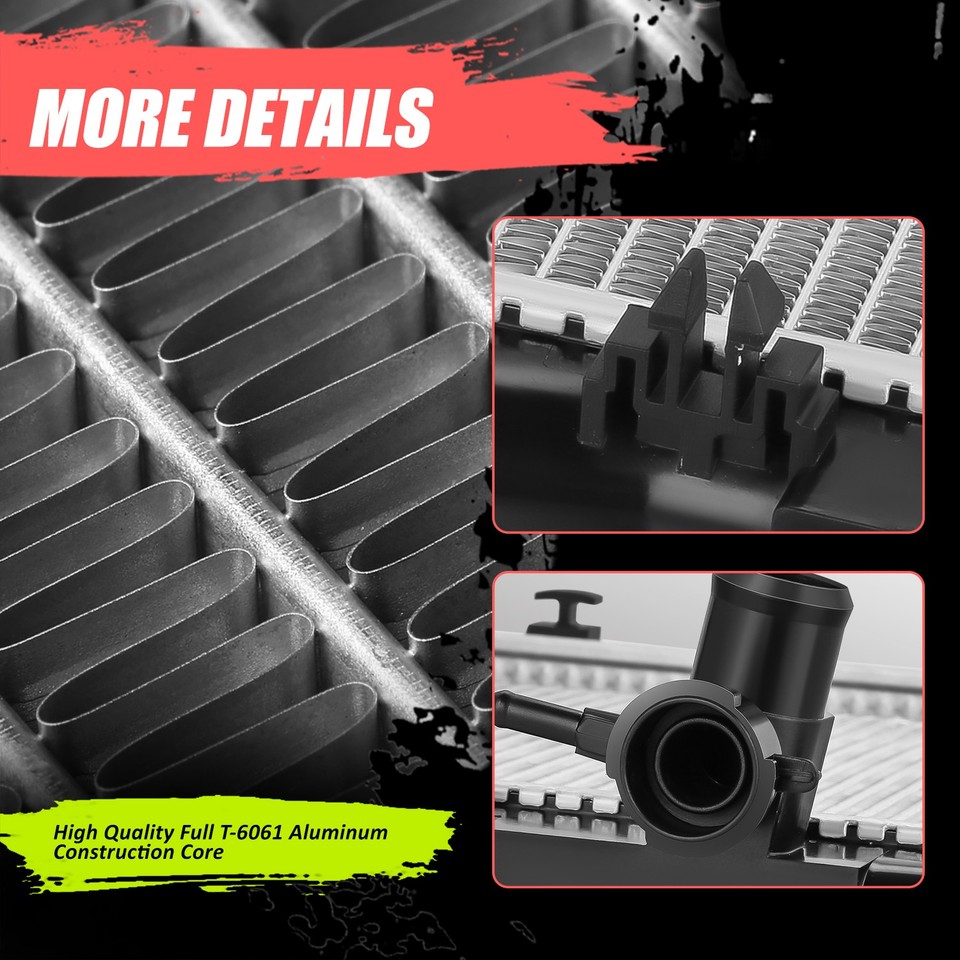{DPI 13338} OE Style Aluminum Core Racing Radiator for Lexus ES300h ...