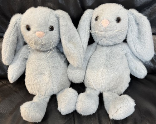 Bearington Baby Collection Blue Plush Bunny Rabbit Twin Boys Easter ...