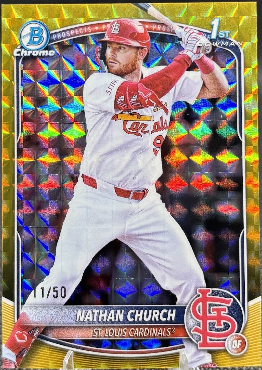 2025 Bowman Chrome - Prospects Nathan Church, Nathan Church #BCP-192 ...