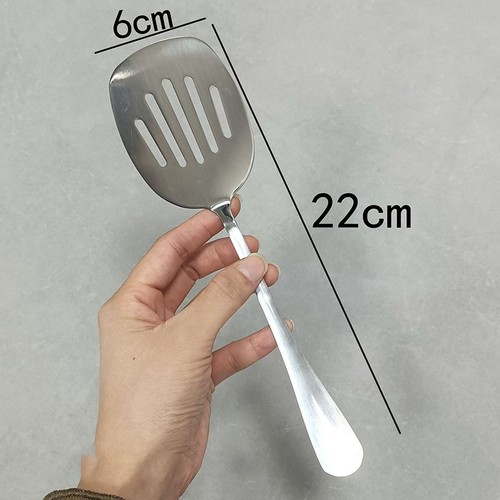 Stainless Steel Vegetable Spoon Leaky Spoon Pot Shovel Fried Spatula ...