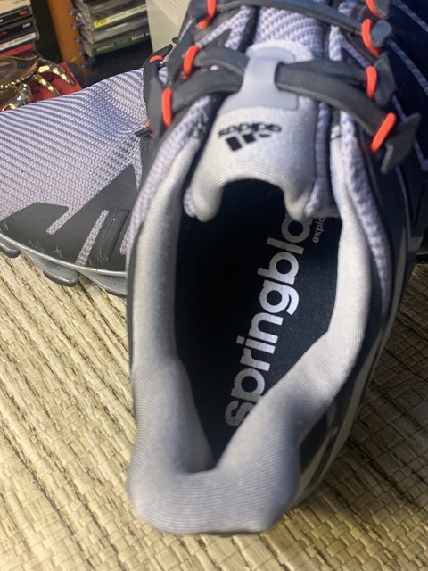 Size 8 - adidas Springblade Black/Grey/Metallic Silver for sale online ...