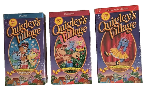 Quigleys Village Lot 3 Patience Obedience Practice Makes Perfect VHS New Sealed | eBay