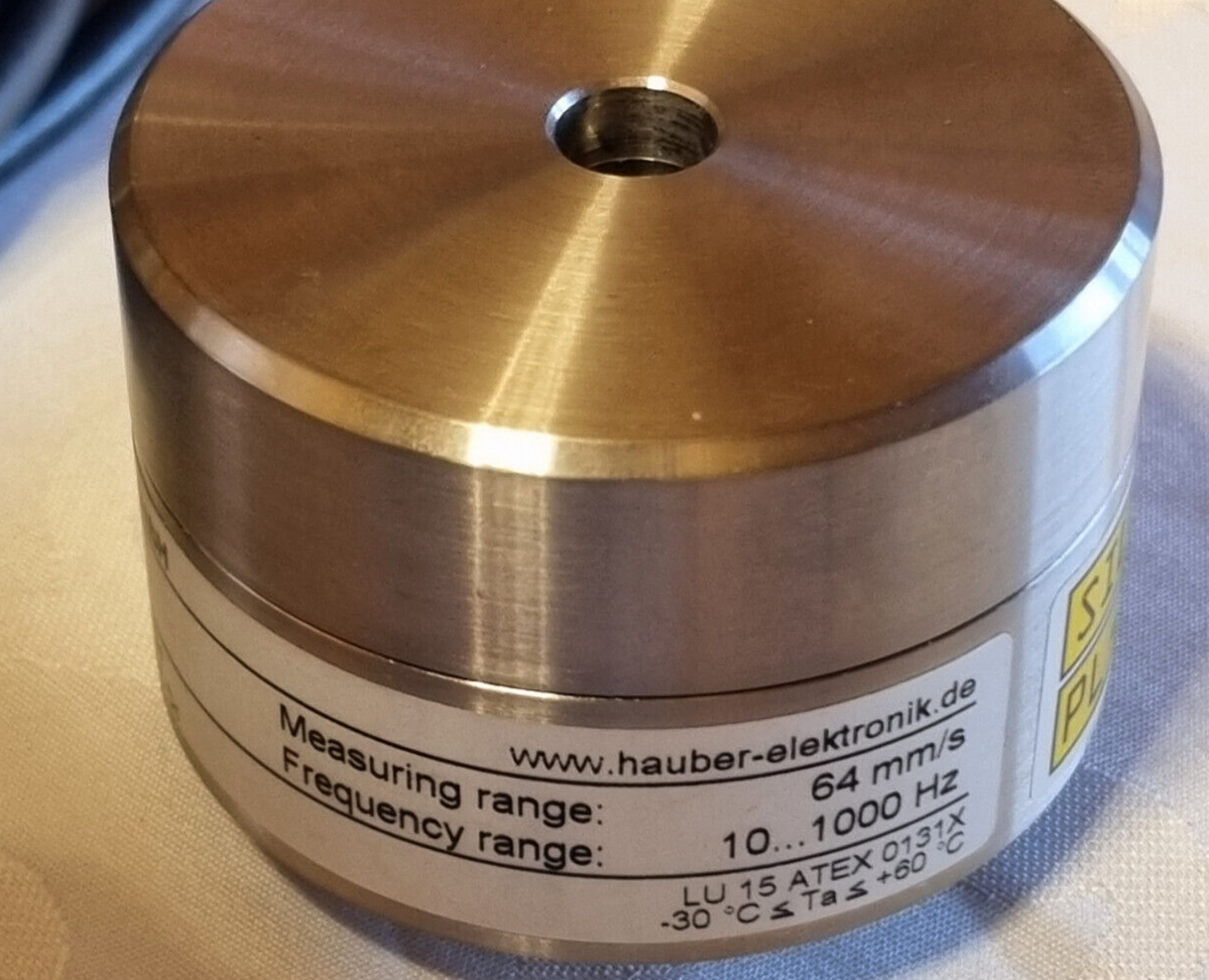 Vibration Control HAUBER-Electronik GmbH Type: 663.64.200.0 64mm/s 10 ...