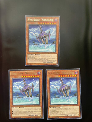 Yugioh World Legacy - "World Lance" FLOD-EN018 Rare Mixed Editions NM ...