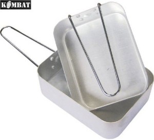 Army Military Combat Mess Tins Cooking Sausepan Set Cookware Folding ...