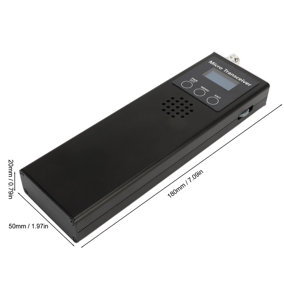 Radio Transceiver 0.5MHz‑30MHz 100-240V Handheld HF SSB QRP USDX ...