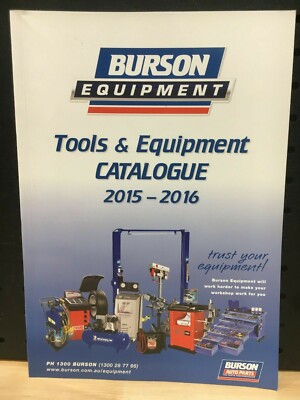 BURSON EQUIPMENT TOOLS & EQUIPMENT CATALOGUE 2015 - 2016 - LIKE NEW | eBay