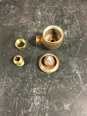 NEW, AQUATROL, #2, 2 ANGLE STEAM TRAP WITH ELEMENT, 3/4 INCH WITH UNION ...