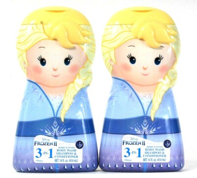 2 Centric Beauty 14 Oz Disney Frozen II Berry 3in1 Body Wash Shampoo ...