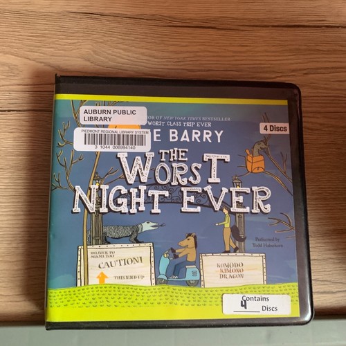 The worst night ever Dave Barry 4 cds unabridged Audiobook Shelf195 ...