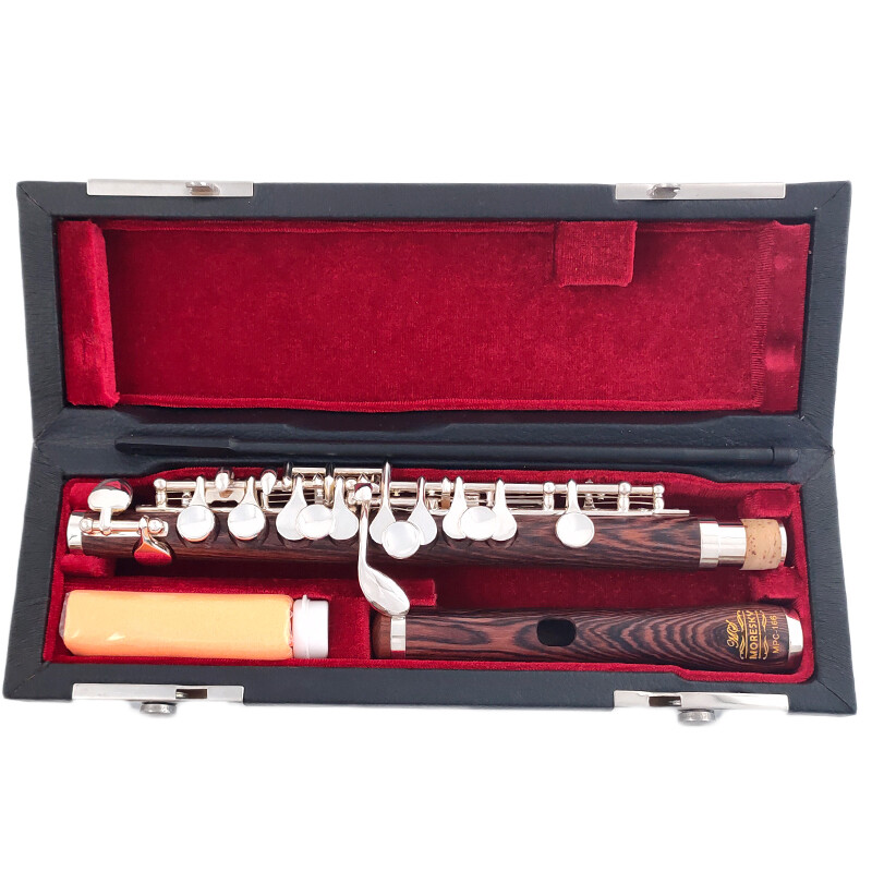 Wooden Piccolo Instrument Cute Wooden Plastic Kid Piccolo Flute