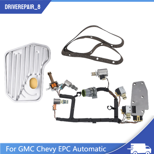 4L65E 4L60E Transmission Solenoid Kit with Harness For GMC Chevy EPC ...
