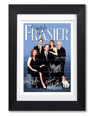 FRASIER CAST SIGNED POSTER TV SHOW SERIES SEASON PRINT PHOTO AUTOGRAPH ...