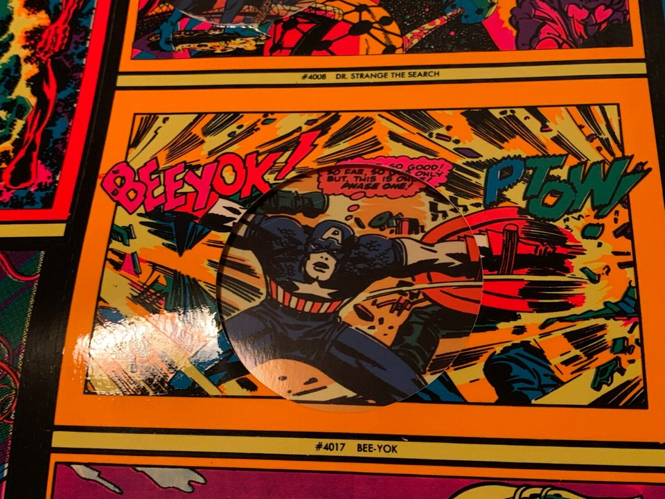 STORE DISPLAY 1971 MARVEL COMICS VINTAGE CARDBOARD POSTER THE THIRD EYE ...