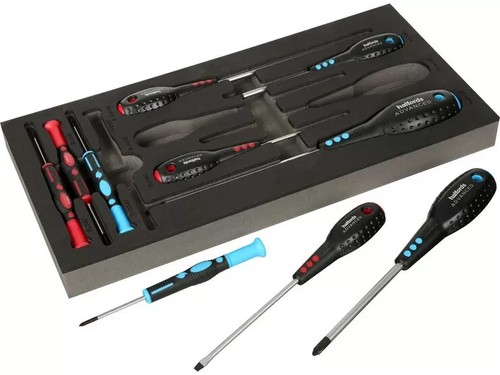 Halfords Advanced 10 Piece Screwdriver Set Modular Tray | eBay