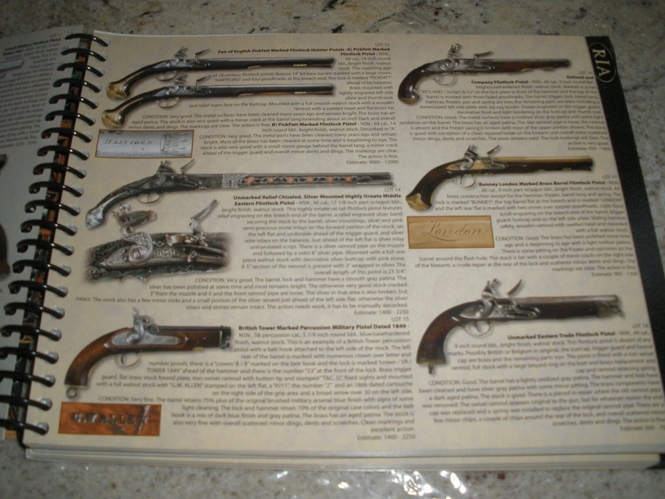 ROCK ISLAND AUCTION COMPANY FIREARMS AUCTION CATALOGS (YOU CHOOSE) | eBay