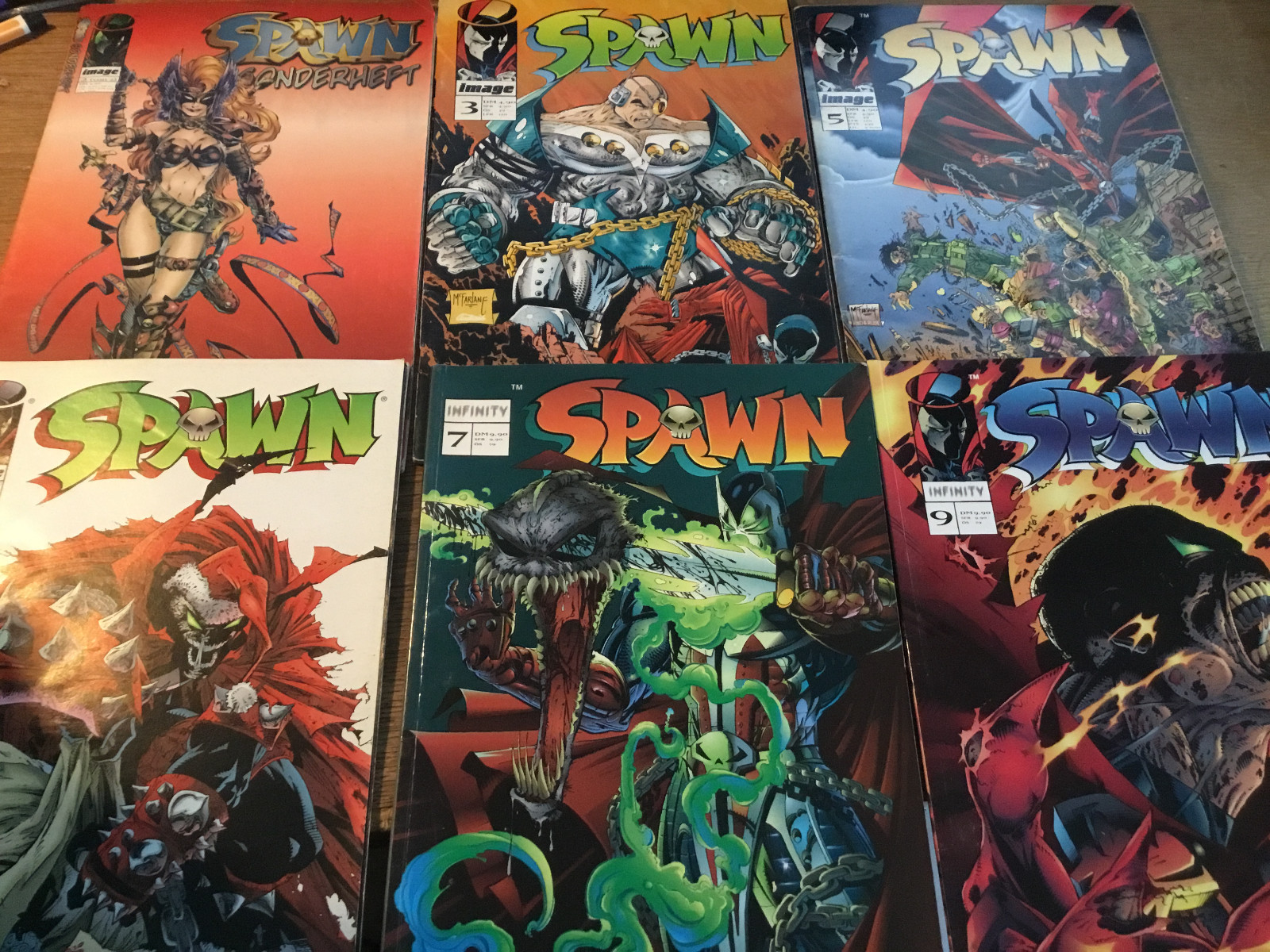 Spawn [6 Comics] Sonderheft / Image 3 5 Infinity 7 9 | eBay