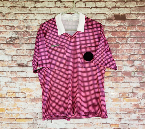🔥 Law Five Referee Gear Pink Soccer Jersey Men's Large L | eBay
