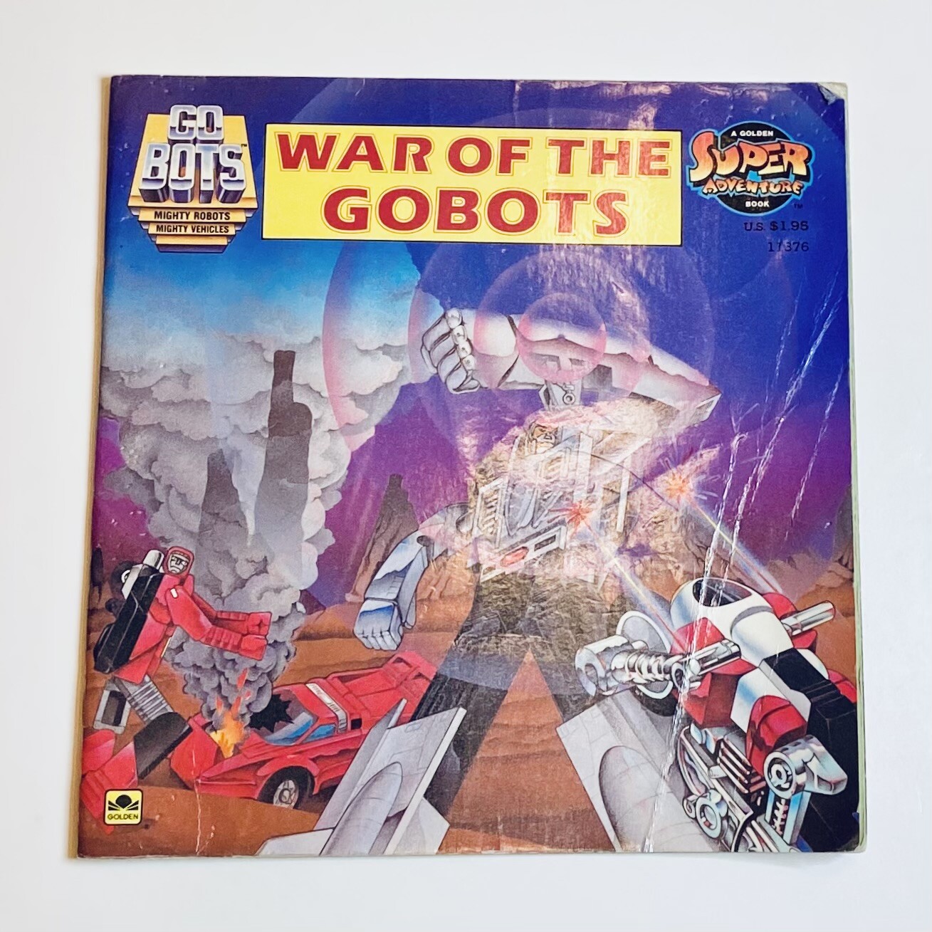 Vintage GoBots Mighty Robots War of the GoBots Golden Super Adventure ...