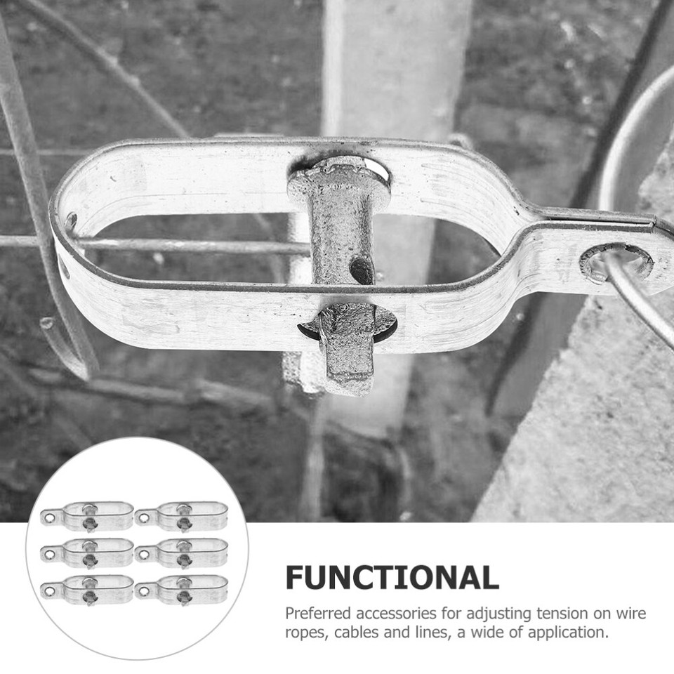 6 Pcs Rope Tensioner Tool Tightener for Wire Industrial Cable Steel | eBay