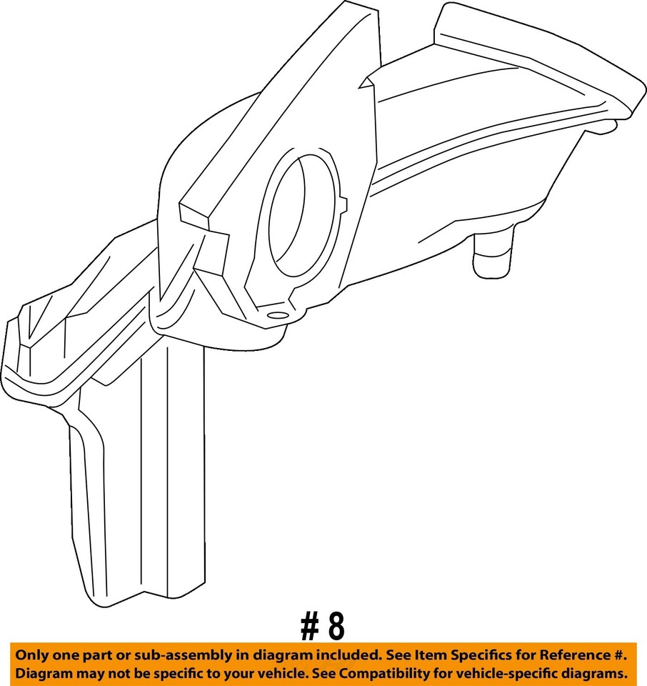 GM OEM 16-18 Malibu EngineTransaxle Air Intake-Inlet Duct 84027080 | eBay