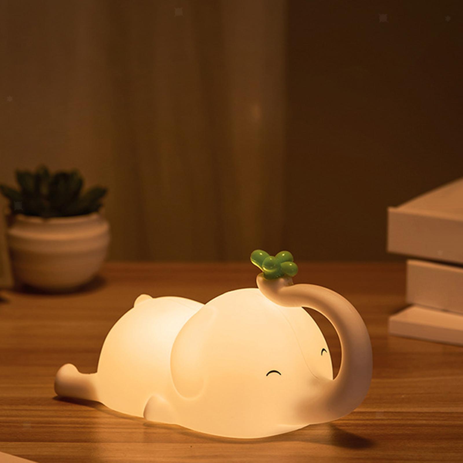 Kid Night Light Kids Room Decor Cute Gifts USB Rechargeable Touch Lamp ...