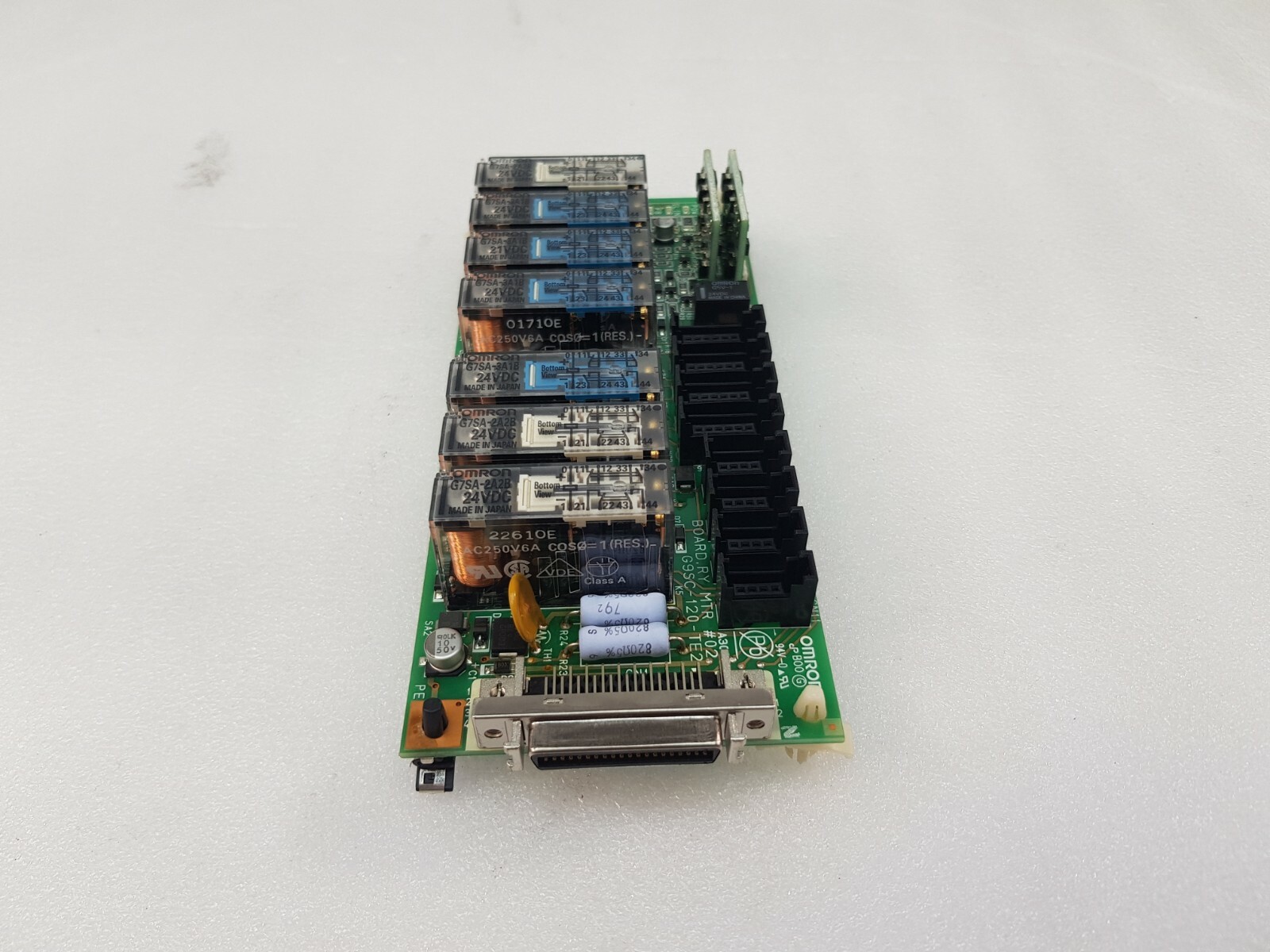Omron G9SC-120-TE2 RY MTR #02 PCB Board TEL Tokyo Electron Lithius ...