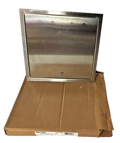 Milcor 3202-414-9 Stainless Steel 12"x12" Flush Mount Drywall Access ...