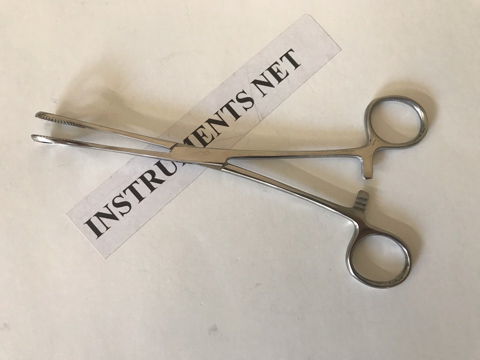 BODY PIERCING Forceps Kit Hemostat SPONGE CLAMP 6" Straight New | eBay